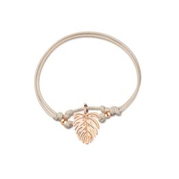 AILORIA JUNGLE Armband beige/silber in ros&eacute;gold | Gr.: onesize