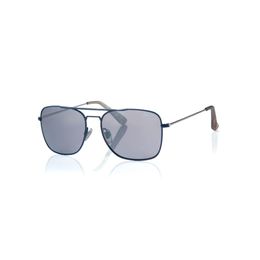 Sonnenbrille Superdry in Dunkelblau/Silber | Gr.: onesize