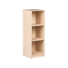 Beliani B&uuml;cherregal ZEHNA in Braun - (W) 40 x (H) 117 x (L) 40 cm | Gr.: onesize