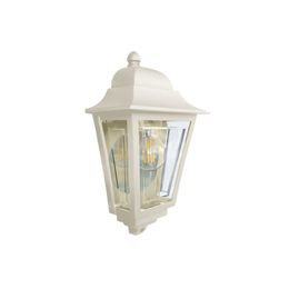 Licht-Erlebnisse Au&szlig;en Wandlampe (B)19.3 x (H)32.5 cm in Creme Klar/Transparent | Gr.: onesize