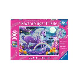 Ravensburger Puzzle 100 Teile Glitter Unicorn 100p in bunt | Gr.: onesize