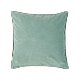 IB Laursen Kissenbezug Velour quadratisch in green mist | Gr.: onesize