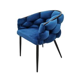 Qiyano 2er-Set Lounge-Stuhl Kaipo in Blau | Gr.: onesize