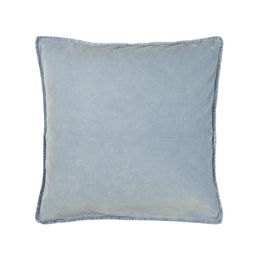 IB Laursen Kissenbezug Velour quadratisch in blue shade | Gr.: onesize