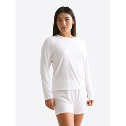 erlich textil Shirt 'LIGHT TOUCH' Damen Gr&ouml;&szlig;e M/L ecru