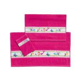 Erwin Müller Erwin Müller Frottier Frottier-Set 3-teilig in pink | Gr.: onesize