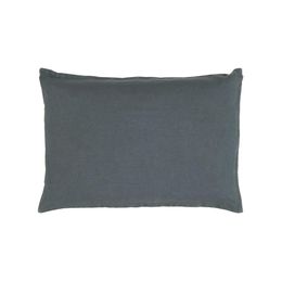 IB Laursen Kissenbezug Leinen 60x40 cm in historical blue | Gr.: onesize