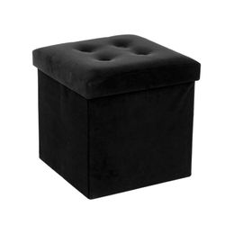 Atmosphera Cr&eacute;ateur d'int&eacute;rieur Hocker in schwarz | Gr.: onesize