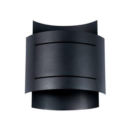 Nice Lamps Wandleuchte PATRIZIA in Schwarz H 23 | Gr.: onesize