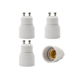 Intirilife 4er Set Lampenadapter E27 auf G9 in WEISS | Gr.: onesize