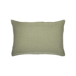 IB Laursen Kissenbezug Leinen 60x40 cm in olive | Gr.: onesize