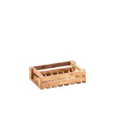 APS Table Caddy -OLIVE- in Braun, Ma&szlig;e: 22 x 15 x 6 cm | Gr.: onesize
