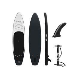YEAZ Stand-Up-Paddle Board "Nalani Exotrace" in Schwarz - (L)305 x (B)78 x (H)15 cm | Gr.: onesize