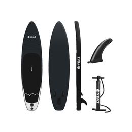 YEAZ Stand-Up-Paddle Board "Nalu Exotrace" in Schwarz - (L)305 x (B)78 x (H)15 cm | Gr.: onesize