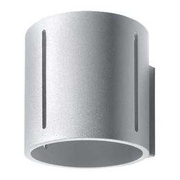 Nice Lamps Wandleuchte VULCO Grau &Oslash; 10cm (B)12cm (H)10cm | Gr.: onesize