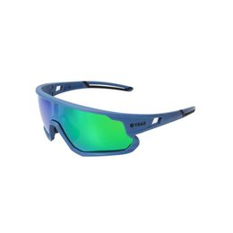 YEAZ Unisex-Sportbrille "Sunrise" in Blau/ Gr&uuml;n | Gr.: onesize