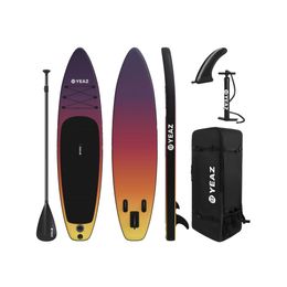 YEAZ SUNSET BEACH - EXOTRACE PRO - SET SUP Board und Kit in lila | Gr.: onesize