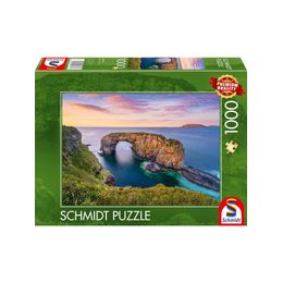 Schmidt Spiele Brettspiel Puzzle - Great Pollet sea arch, Ireland (1000 - Ab 12 Jahren | Gr.: onesize