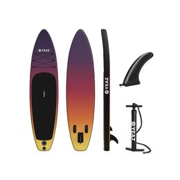 YEAZ Stand-Up-Paddle Board "Sunset Aquatrek" in Lila - (L)305 x (B)78 x (H)15 cm | Gr.: onesize