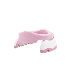 2in1 Potette Plus: Töpfchen für Baby und Auflage für die Toilette in Rosa | Gr.: onesize