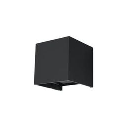 Nice Lamps Wandleuchte PINIO in Schwarz LED IP54 H 140cm | Gr.: onesize