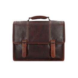 Green Burry Greenburry Rugged Aktentaschen Messenger Leder 40.5 cm Laptopfach in brown | Gr.: onesize