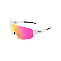YEAZ Unisex-Sportbrille "Sunwave" in Orange/ Rosa | Gr.: onesize