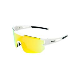 YEAZ Unisex-Sportbrille "Sunspark" in Schwarz/ Silber | Gr.: onesize