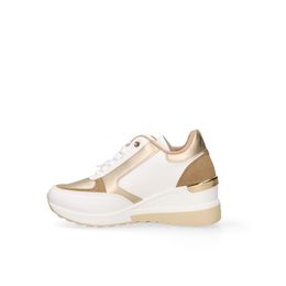 Alviero Martini Sneaker Damen Gr&ouml;&szlig;e 40 braun / gold / wei&szlig;