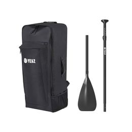 YEAZ KIT PRO Trolley-Rucksack und Carbon-Paddel in schwarz | Gr.: onesize