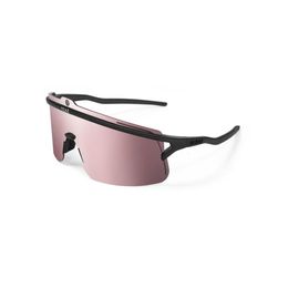 YEAZ SUNSHADE Sport-Sonnenbrille Black/Silver in Schwarz/Ros&eacute;gold | Gr.: onesize