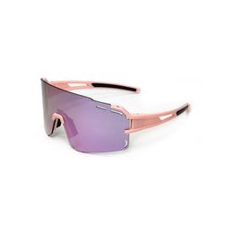 YEAZ Unisex-Sportbrille "Suncruise" in Rosa/ Lila | Gr.: onesize