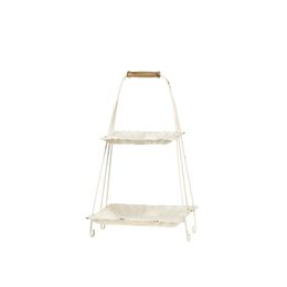 Chic Antique Etagere mit Henkel in antique creme | Gr.: onesize