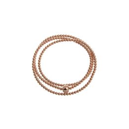 SILBERKETTEN-STORE 925 Silber Armband "Elastic Elements" rosévergoldet | Gr.: onesize