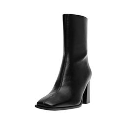 Pull&Bear Pull&Bear Stiefelette Damen Größe 40 schwarz Winterschuhe