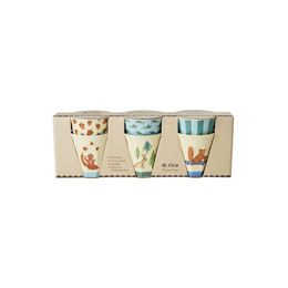 Rice Kinderbecher 6er Set Happy Forest in blau | Gr.: onesize