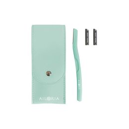 AILORIA GLOW TOUCH Dermaplaning-Set in grün | Gr.: onesize