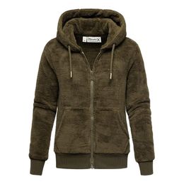 REPUBLIX Kapuzenpullover JANIE in Khaki | Gr.: 3XL