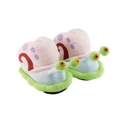 Spongebob Schwammkopf Hausschuhe 3D Gary in lila | Gr.: 44-46