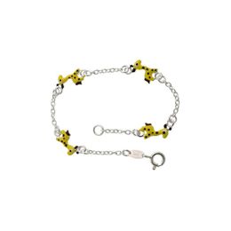 SILBERKETTEN-STORE 925 Silber Armband "Giraffen" | Gr.: 16