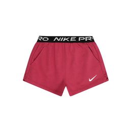Nike Sportswear Shorts 'ESSENTIALS' M&auml;dchen Gr&ouml;&szlig;e 116 himbeer / schwarz / wei&szlig;