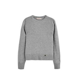 Polo Club Pullover in Grau Meliert | Gr.: S