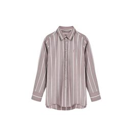 Polo Club Langarmshirt in Rosa-Taupe | Gr.: M