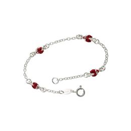 SILBERKETTEN-STORE 925 Silber Armband "K&auml;fer" | Gr.: 17