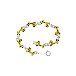 SILBERKETTEN-STORE 925 Silber Armband "Giraffen" | Gr.: 15