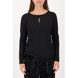 monari Langarmshirt in Schwarz | Gr.: 42