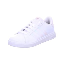 Adidas Sneaker Grand Court 2.0 in white/irides/white | Gr.: 6,5