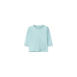 name it M&auml;dchen Langarmshirt bestickt in Blau | Gr.: 50