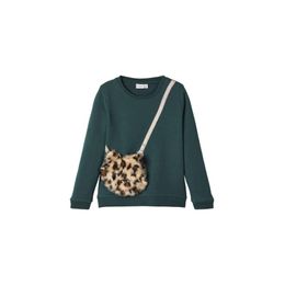 name it M&auml;dchen Longsleeve mit Tasche in Gr&uuml;n | Gr.: 86