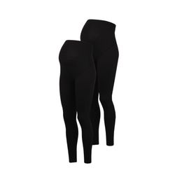 Petit Amour Julia Umstandsleggings Doppelpack Dunkelblau-Dunknelgrau | Gr.: XL